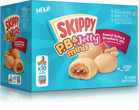 Save $1.50 off (1) Skippy P.B. & Jelly Minis Printable Coupon