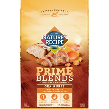 Save $4.00 off (1) Nature’s Recipe Prime Blends Dry Dog Food Coupon