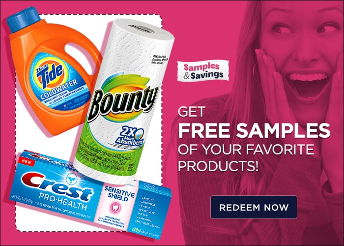 Get FREE Samples Of Your Favorite Products! (Special Offer)