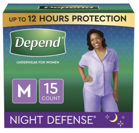 Save $2.00 off (1) Package of DEPEND® Products Printable Coupon