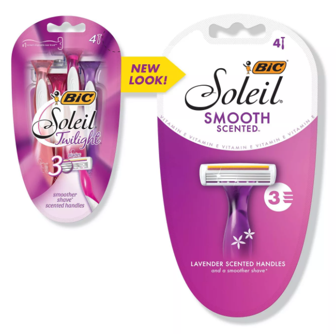 Save $4.00 off (1) BIC ® Soleil® Disposable Razor Pack Printable Coupon