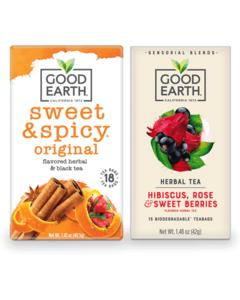 Save $1.00 OFF on Any ONE (1) Box of GOOD EARTH TEA Product